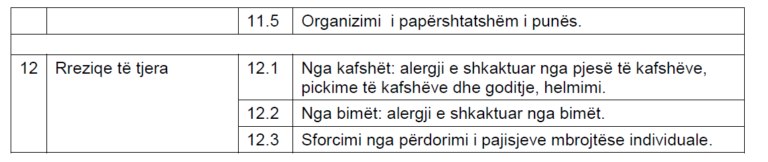 Manual praktik për Vlerësimin e Riskut në Punë - AlProfit Consult